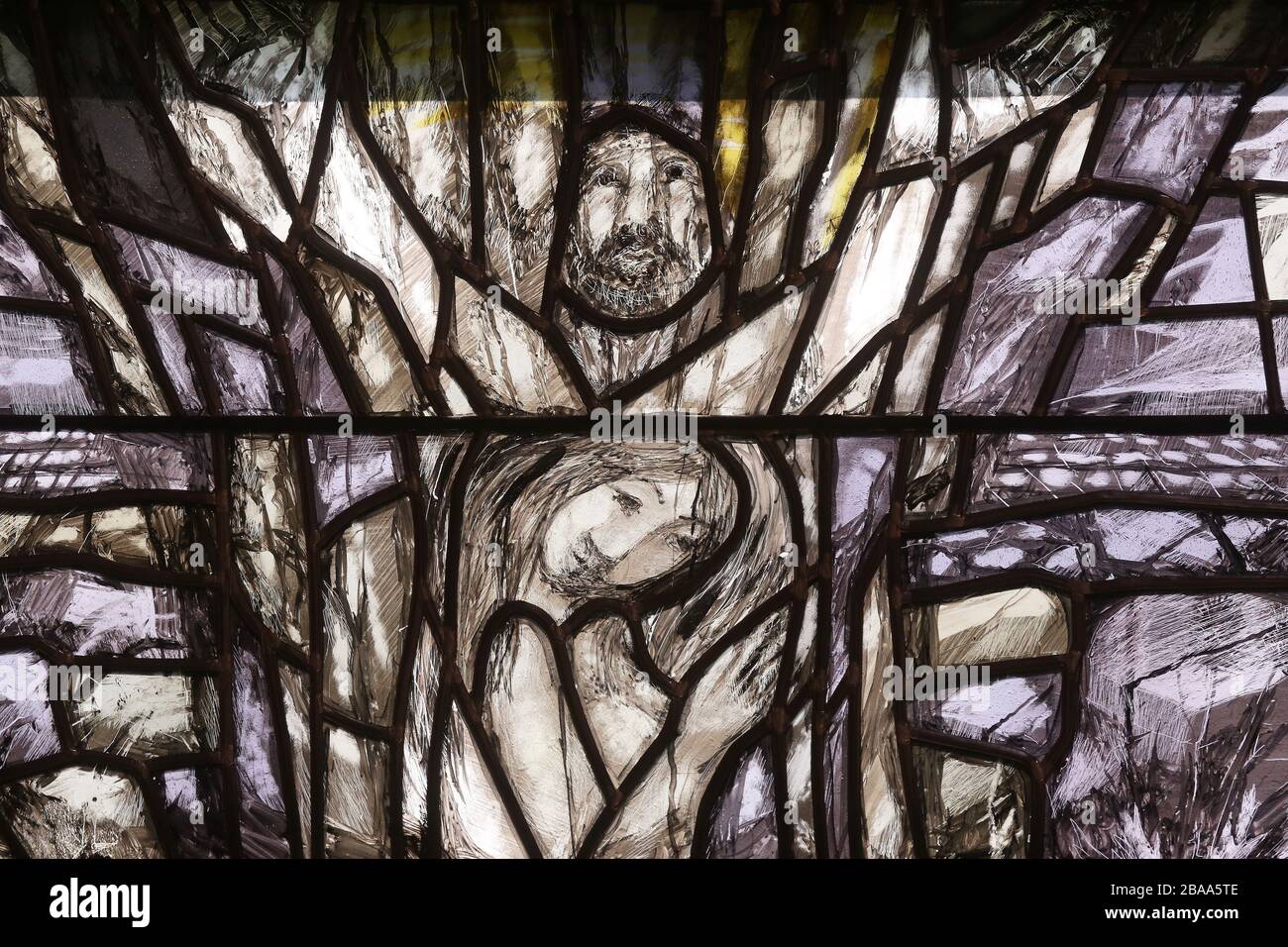 God the creator stained glass hi-res stock photography and images - Alamy