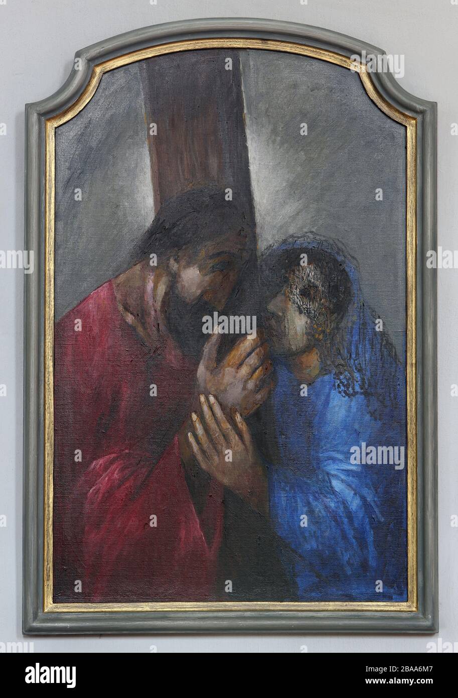 Way of the Cross by Sieger Koder in Church of Our Lady of Sorrows in ...