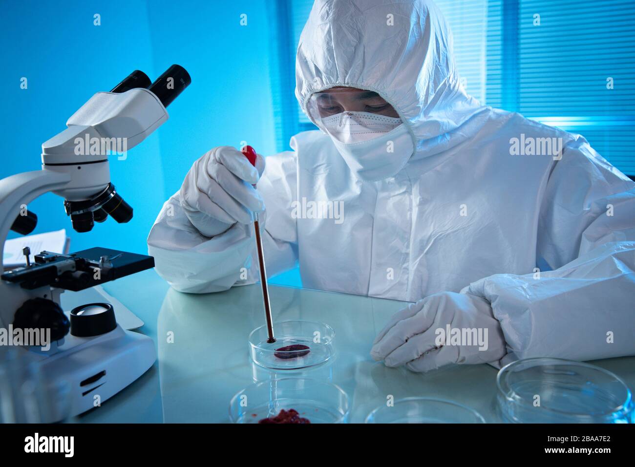 Medical experts to do scientific experiments Stock Photo - Alamy