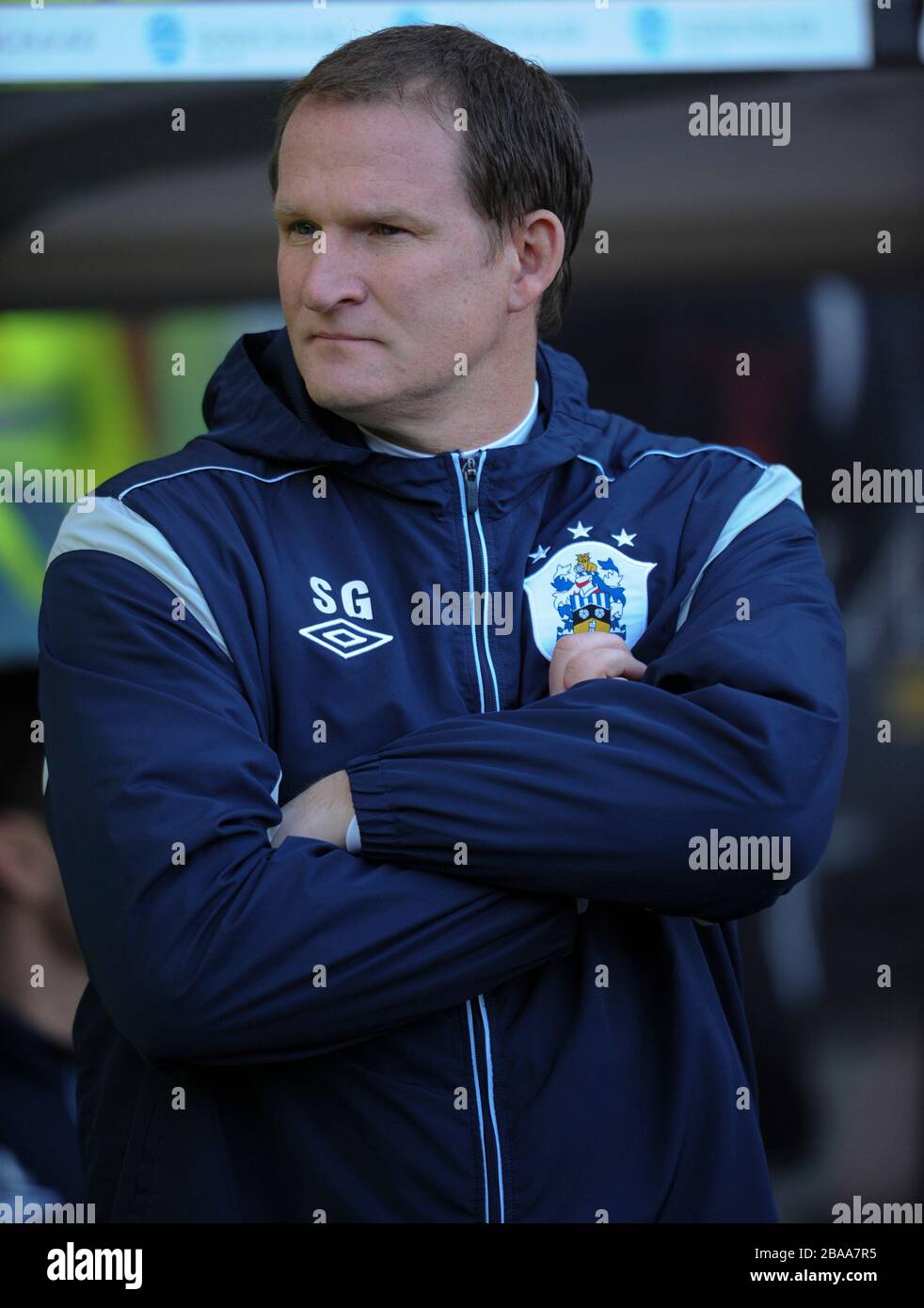 Huddersfield Town's Simon Grayson Stock Photo - Alamy