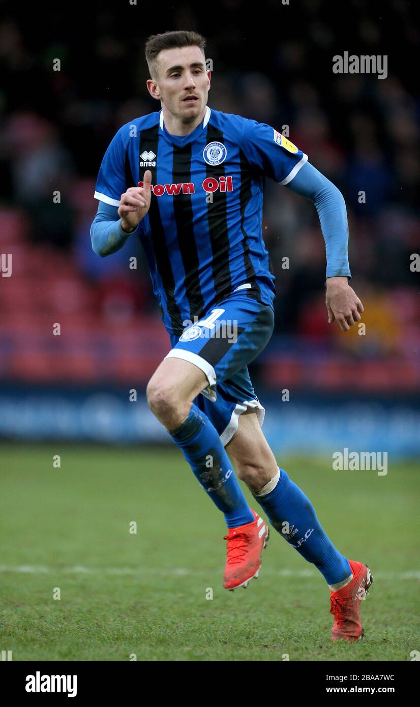 Rochdale's Matthew Lund Stock Photo - Alamy