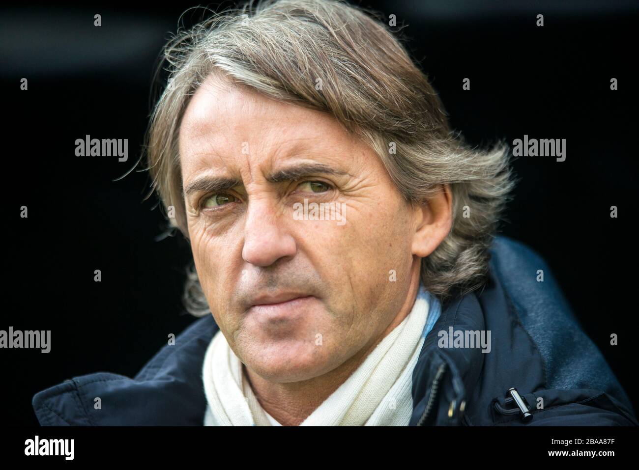 Roberto Mancini, Manchester City manager Stock Photo - Alamy
