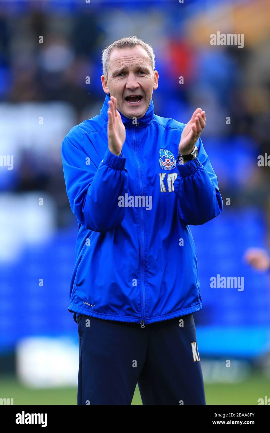 Crystal Palace Assistant Manager Keith Millen Stock Photo - Alamy