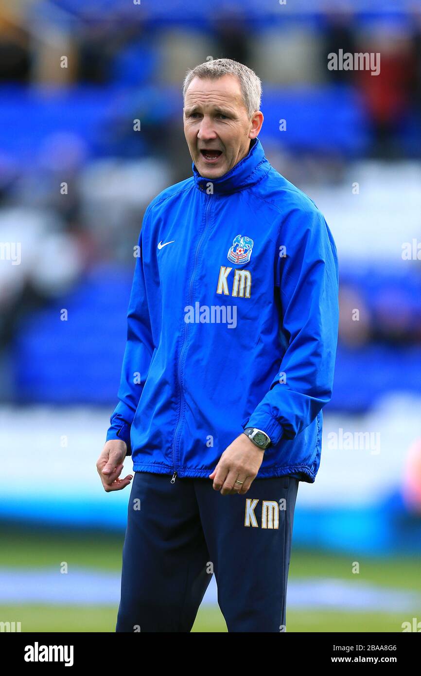 Crystal Palace Assistant Manager Keith Millen Stock Photo - Alamy