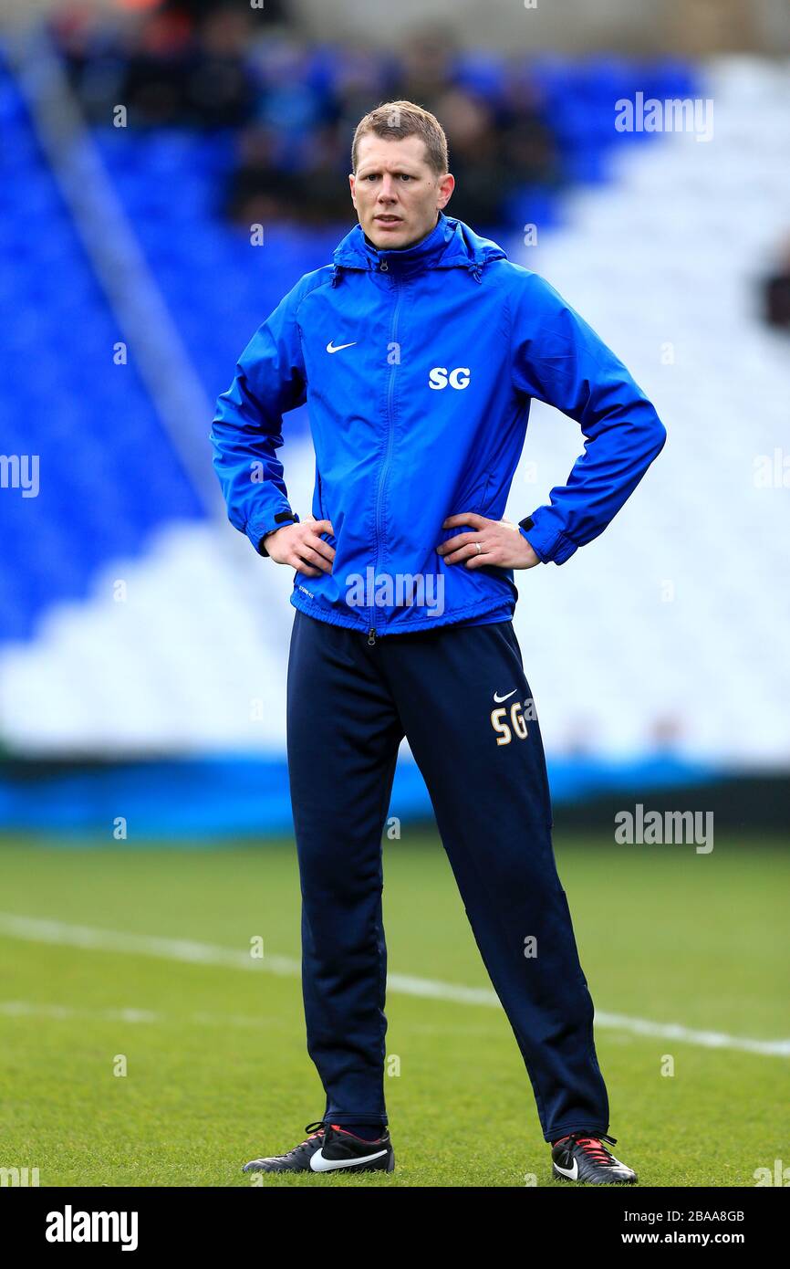 Crystal Palace Fitness Coach Scott Guyett Stock Photo - Alamy
