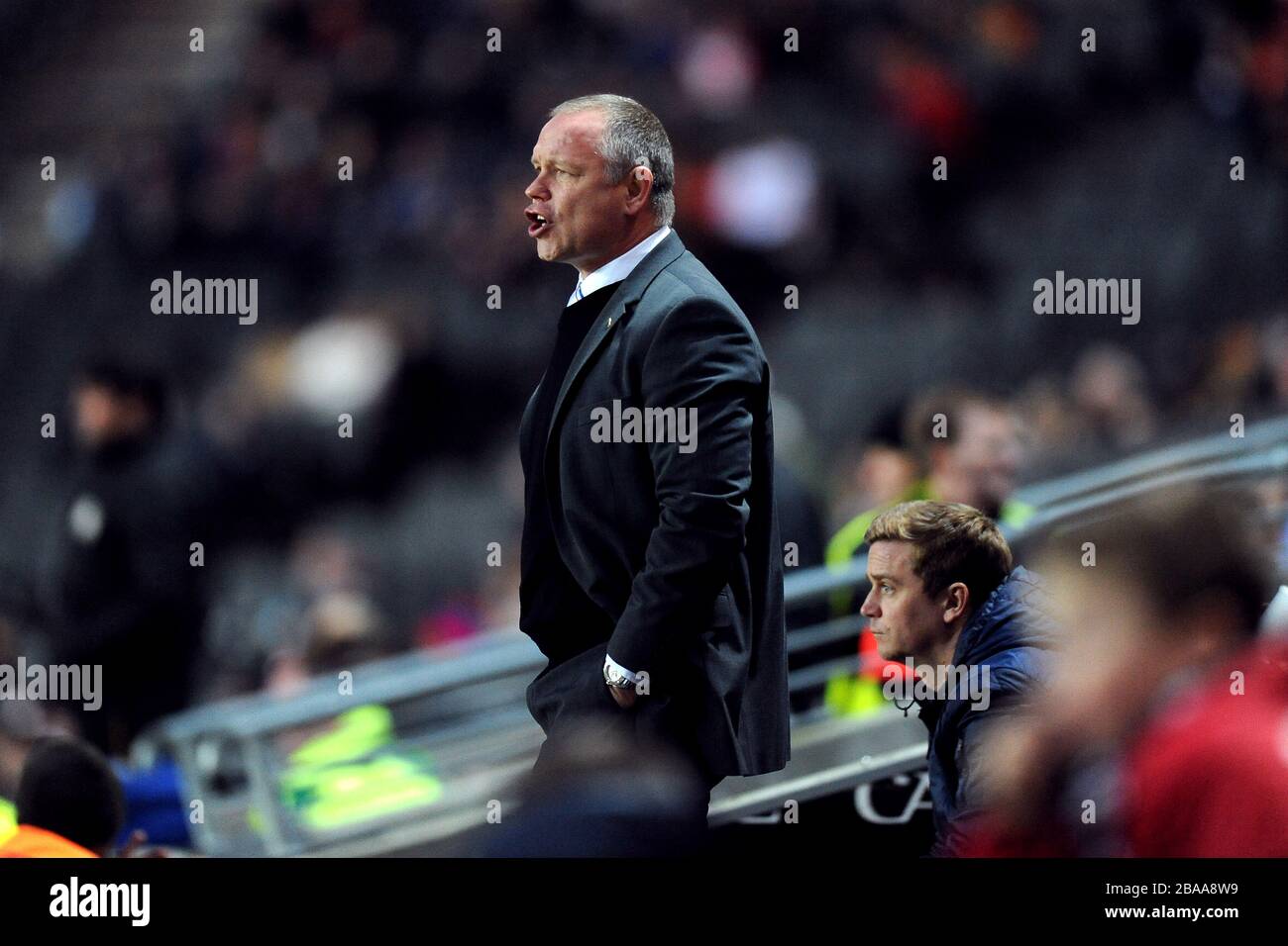 First Team Coach John Hughes, Hartlepool Stock Photo - Alamy