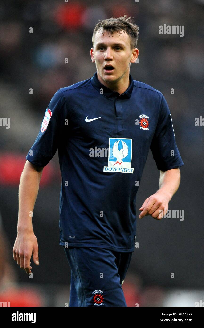 Charlie Wyke, Hartlepool Stock Photo - Alamy