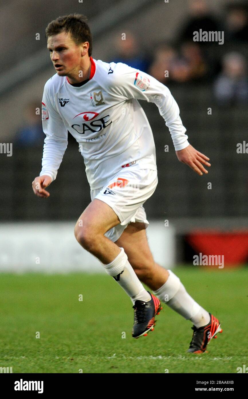 Stephen Gleeson, MK Dons Stock Photo - Alamy