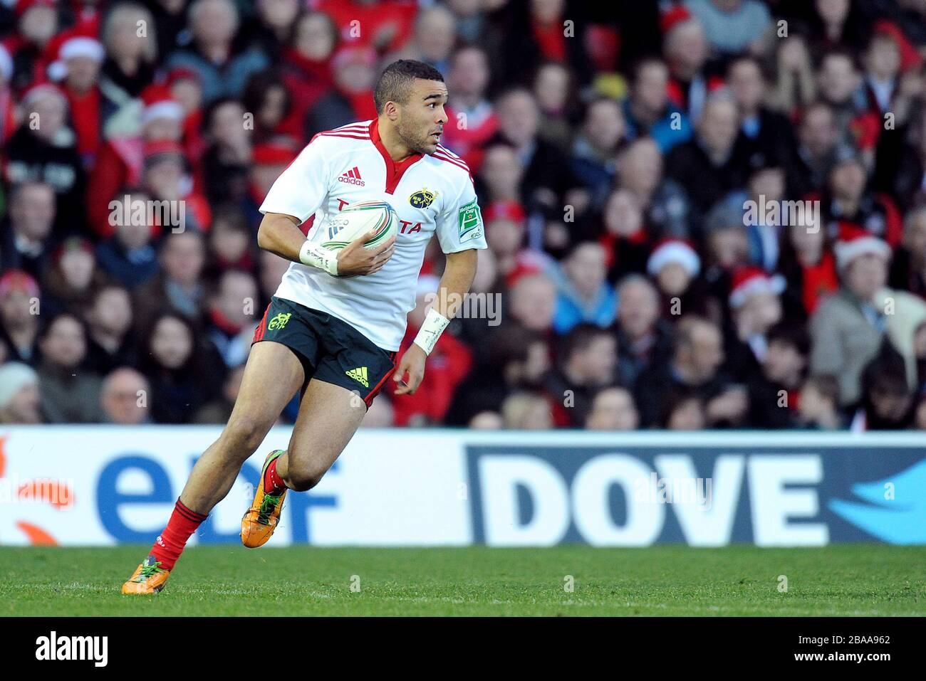 Simon Zebo, Munster Stock Photo - Alamy