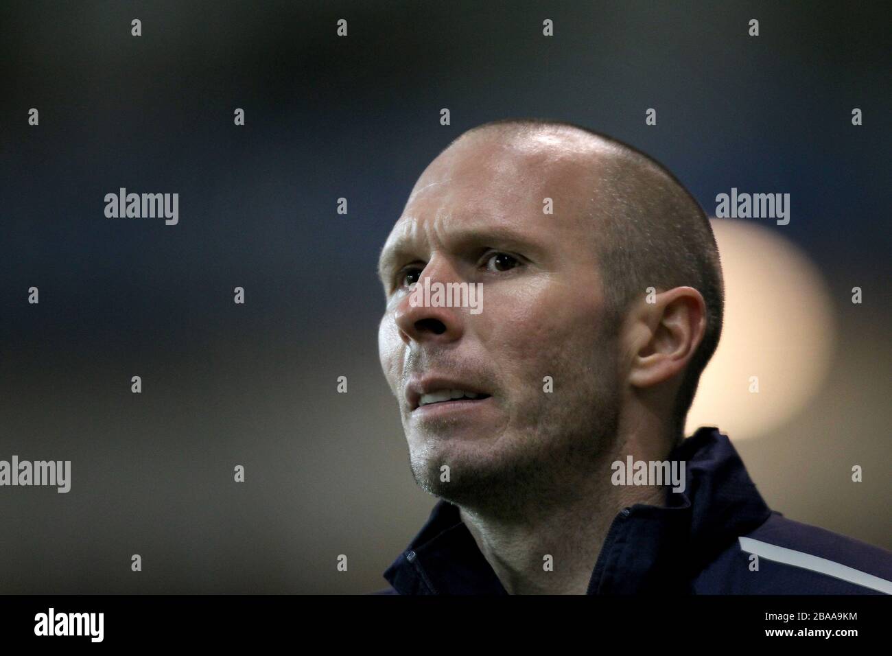 Football head shot headshot portrait on the touchline hi-res stock ...