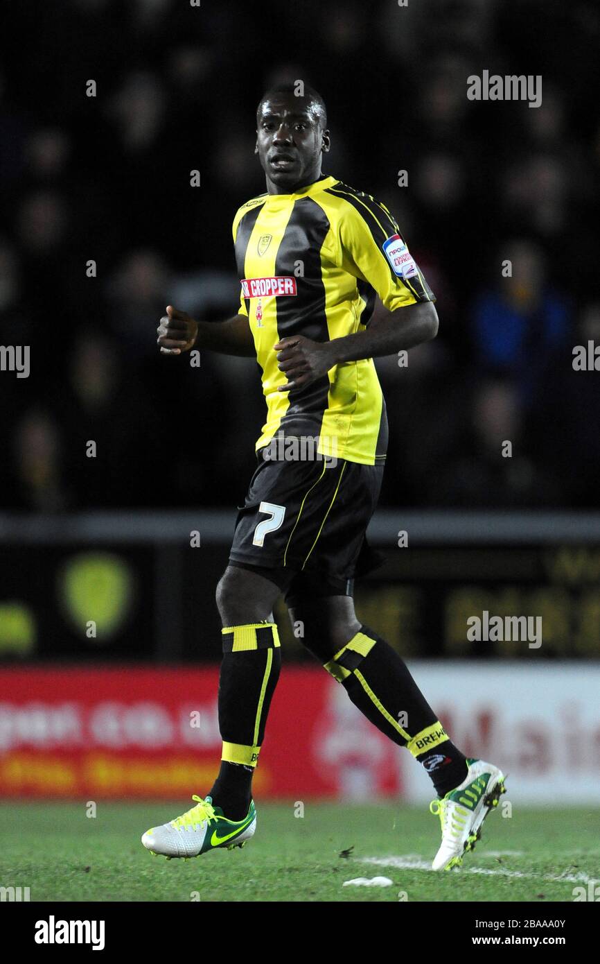Cleveland Taylor, Burton Albion Stock Photo - Alamy