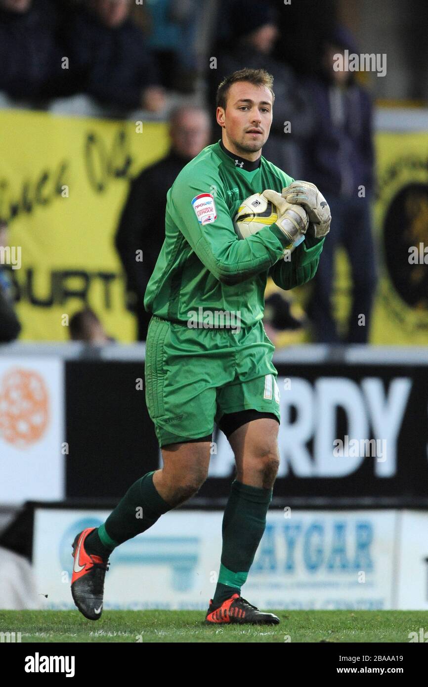 Goalkeeper dean lyness hi-res stock photography and images - Alamy