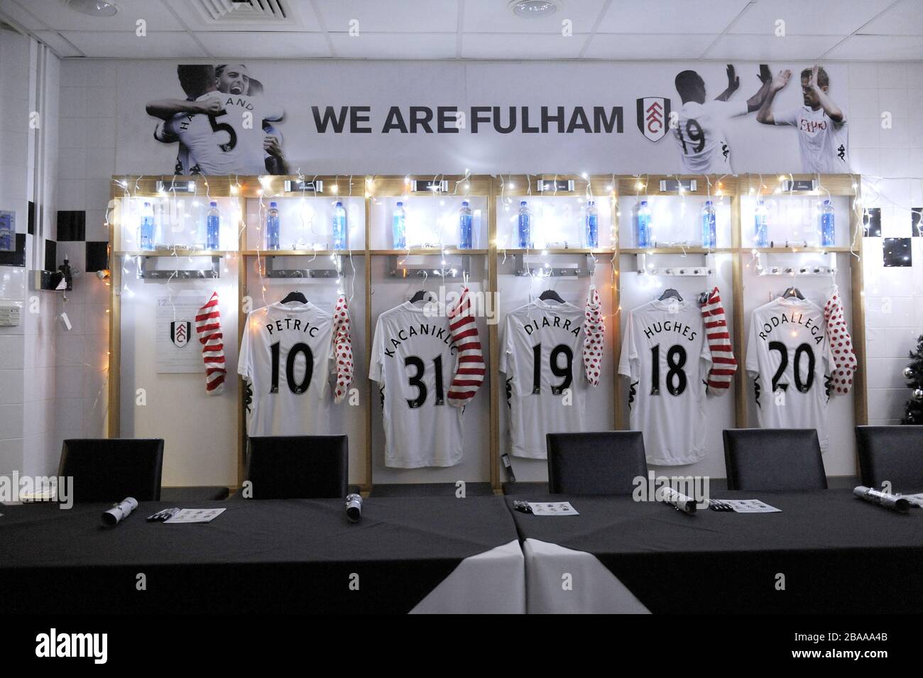 Players dressing room hi-res stock photography and images - Alamy