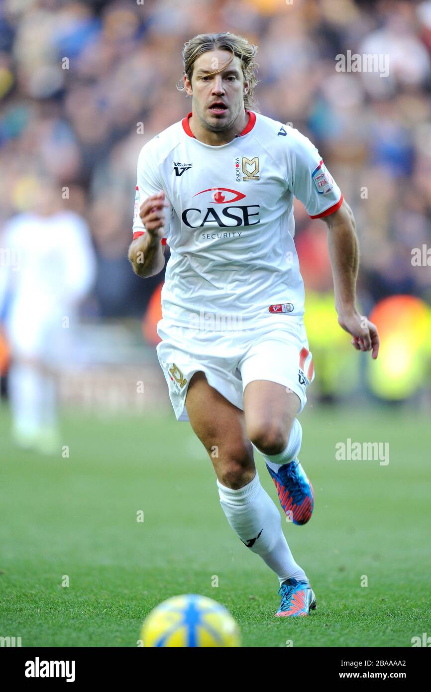 Alan Smith, Milton Keynes Dons Stock Photo - Alamy