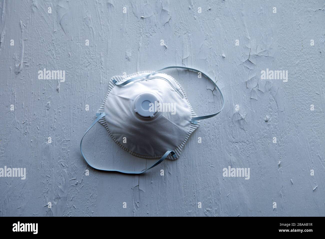 Anti virus protection mask ffp2 standart to prevent corona COVID-19 and ...