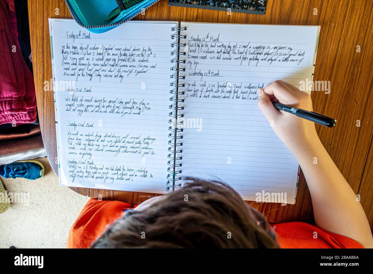 Good Handwriting For Boys