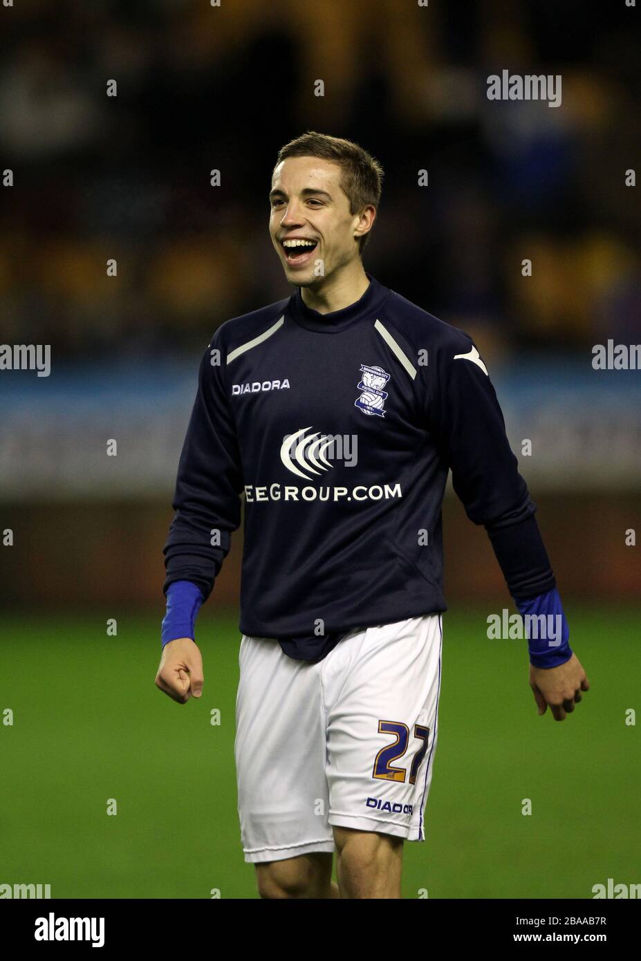 Football warm up warm up half length mid hi-res stock photography and ...