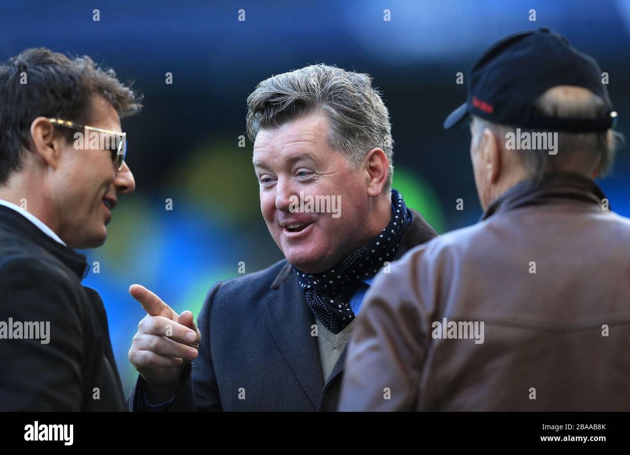 Actors Robert Duvall (right) and Tom Cruise (left) with Sky Sports ...