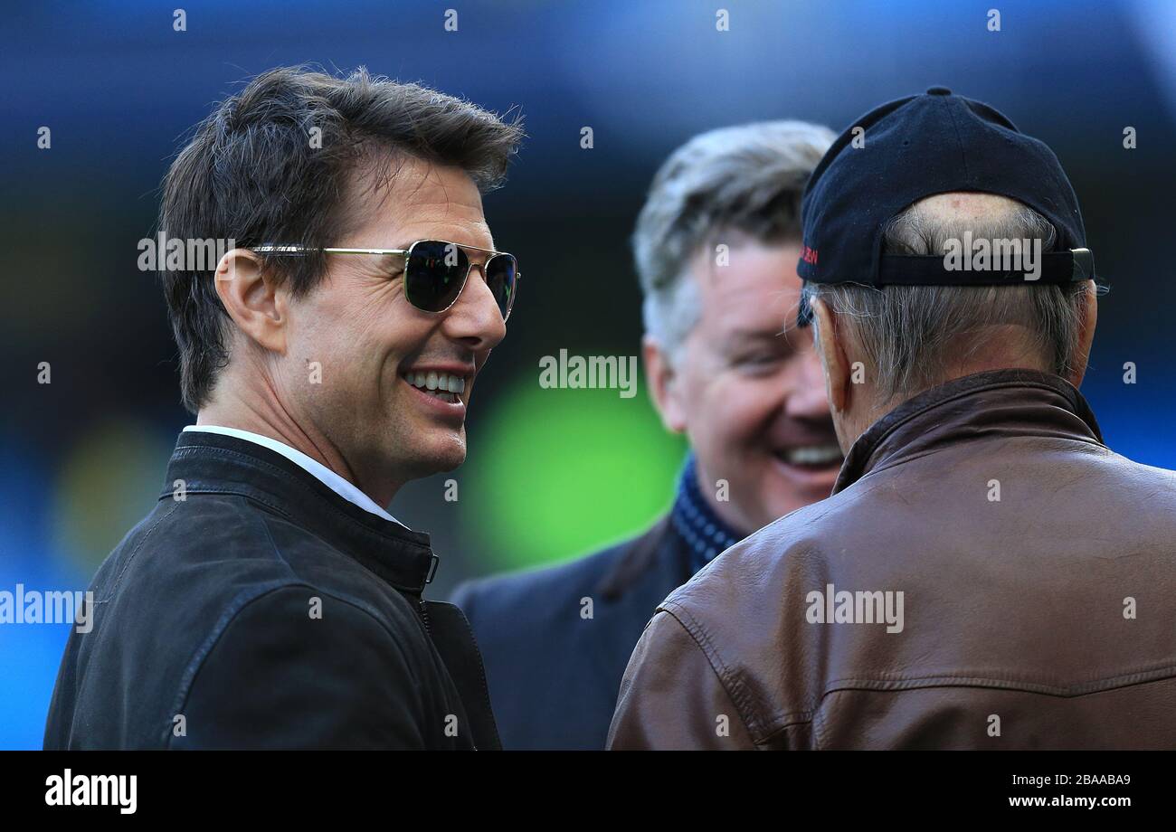 Actors Robert Duvall (right) and Tom Cruise (left) with Sky Sports ...