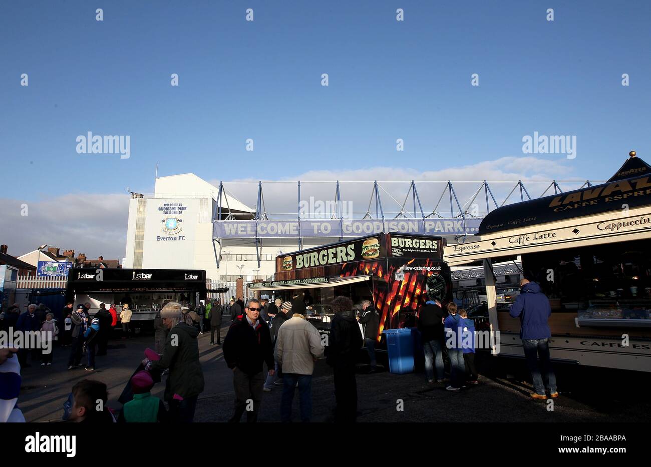 Goodison park outside hi-res stock photography and images - Alamy