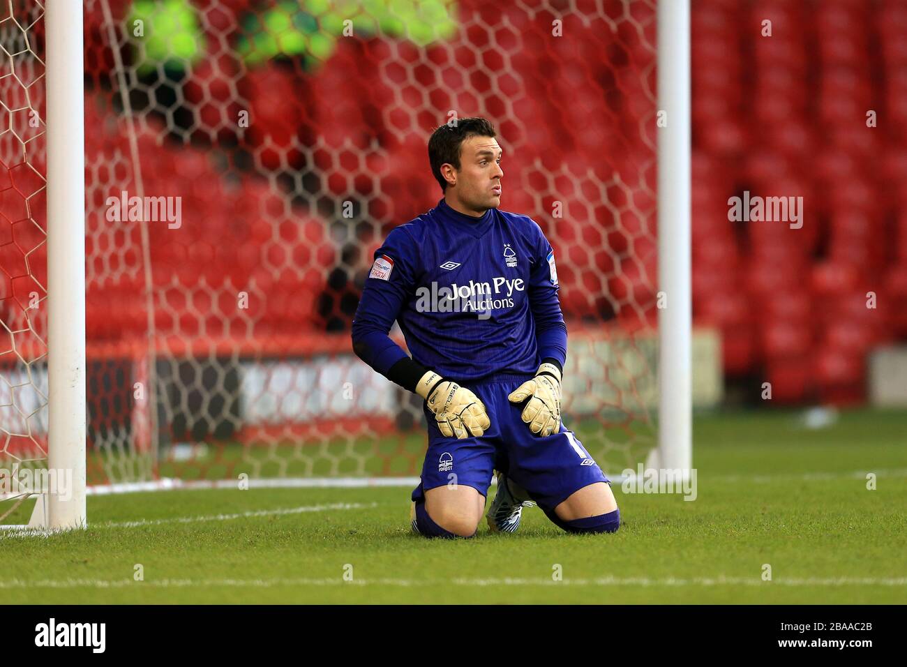 Nottingham Forest goalkeeper Lee Camp Stock Photo - Alamy