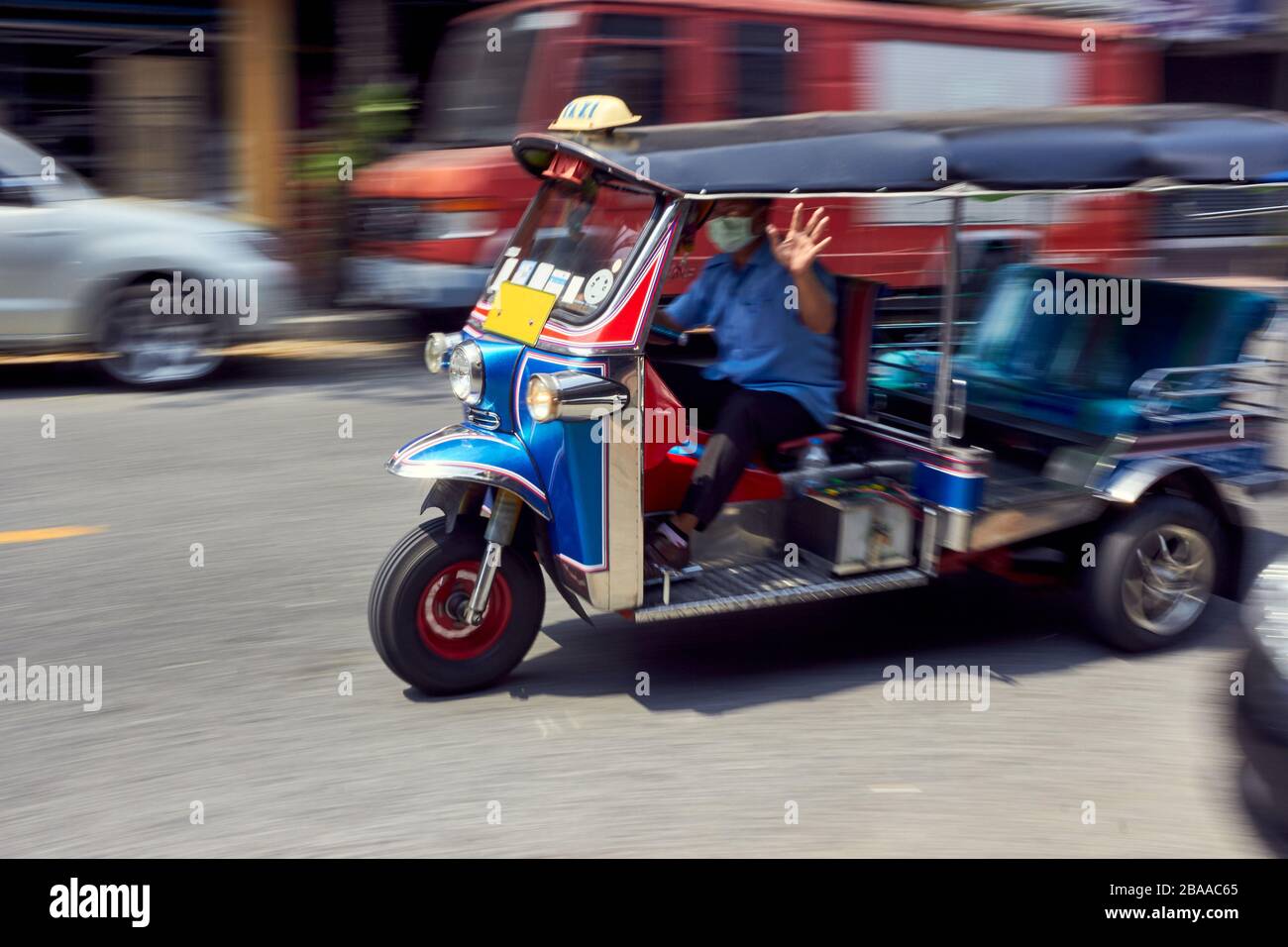 Tuktuk orange hi-res stock photography and images - Alamy