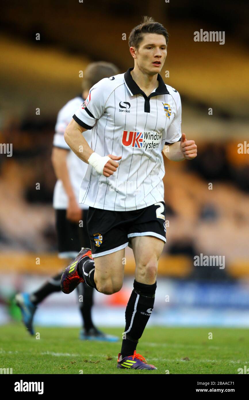 Ryan Burge, Port Vale Stock Photo - Alamy