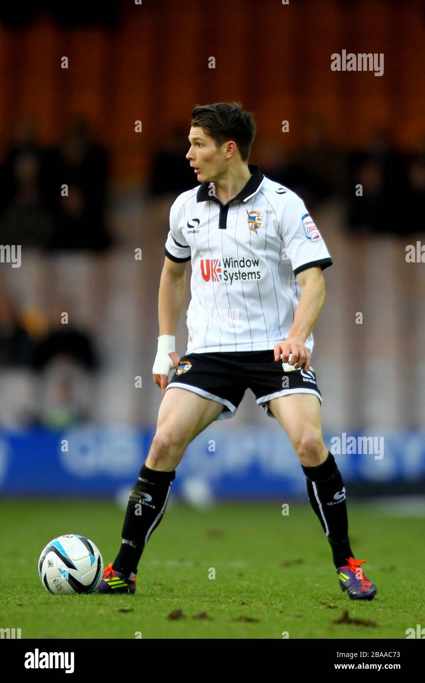 Ryan Burge, Port Vale Stock Photo - Alamy