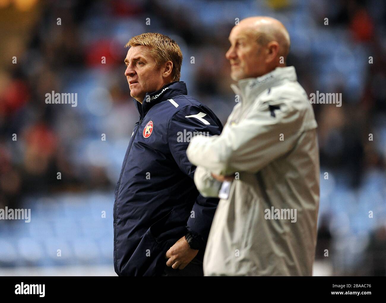 Dean Smith, Walsall manager Stock Photo - Alamy