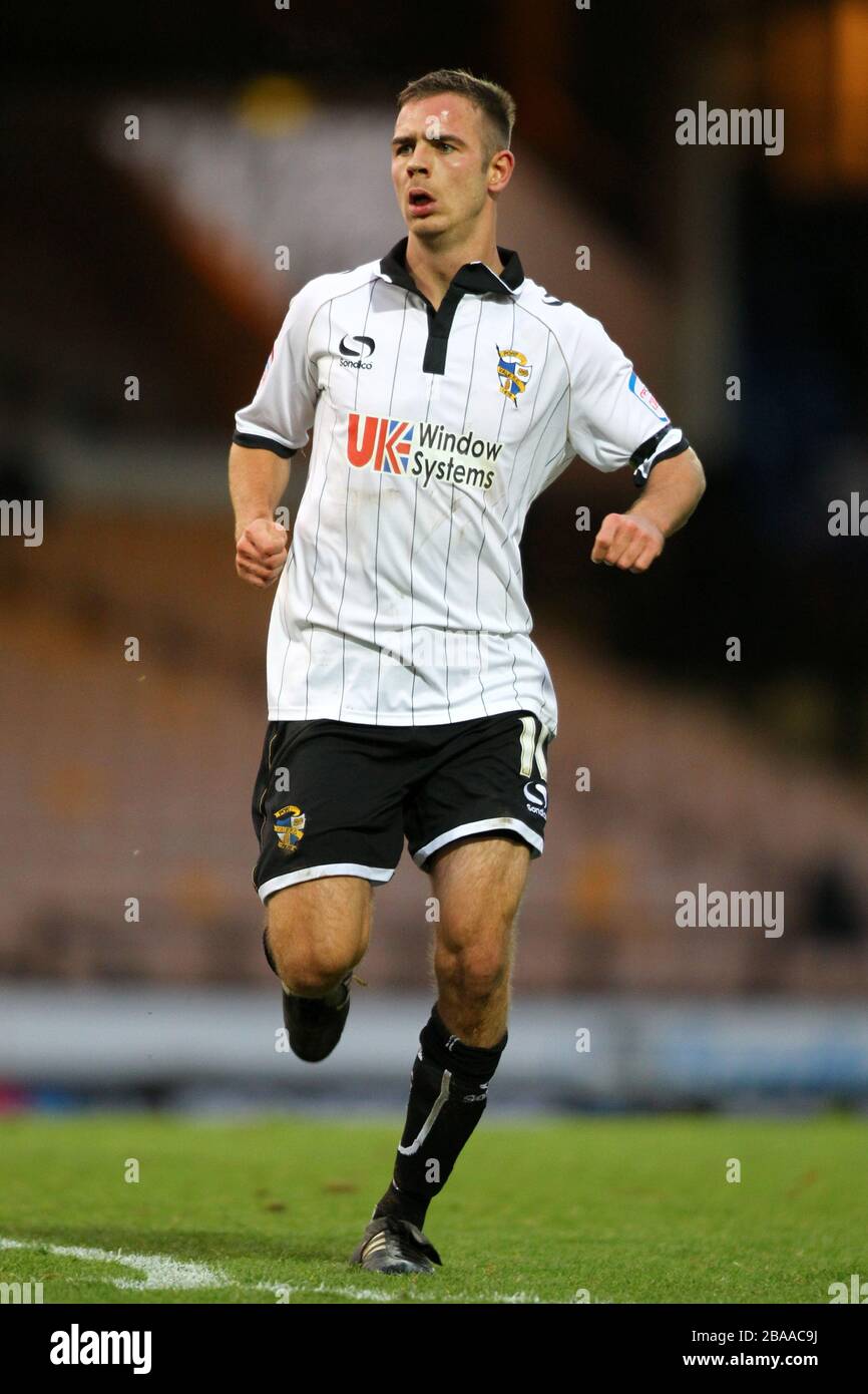 Tom Pope, Port Vale Stock Photo - Alamy
