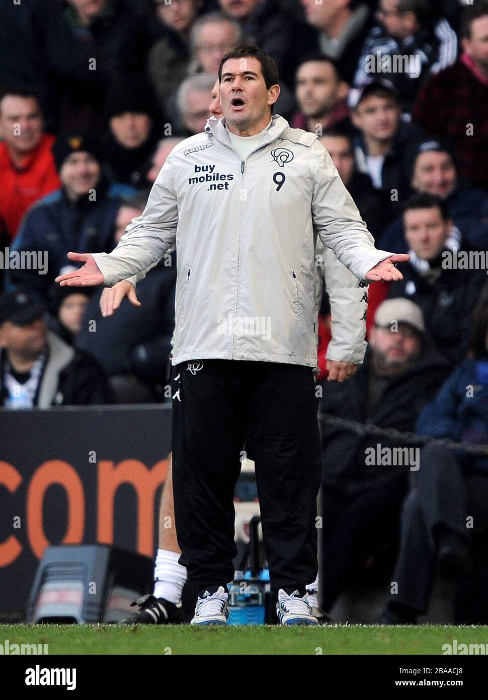Derby countys nigel clough hi-res stock photography and images - Alamy