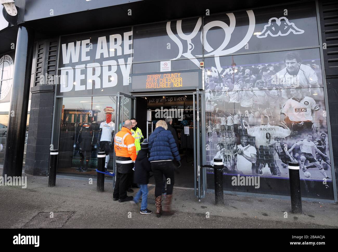 Pride park stadium outside hi-res stock photography and images - Alamy