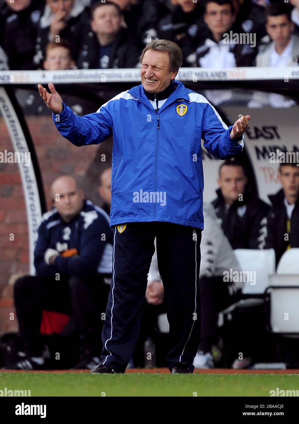 Leeds United's Manager Neil Warnock Stock Photo - Alamy
