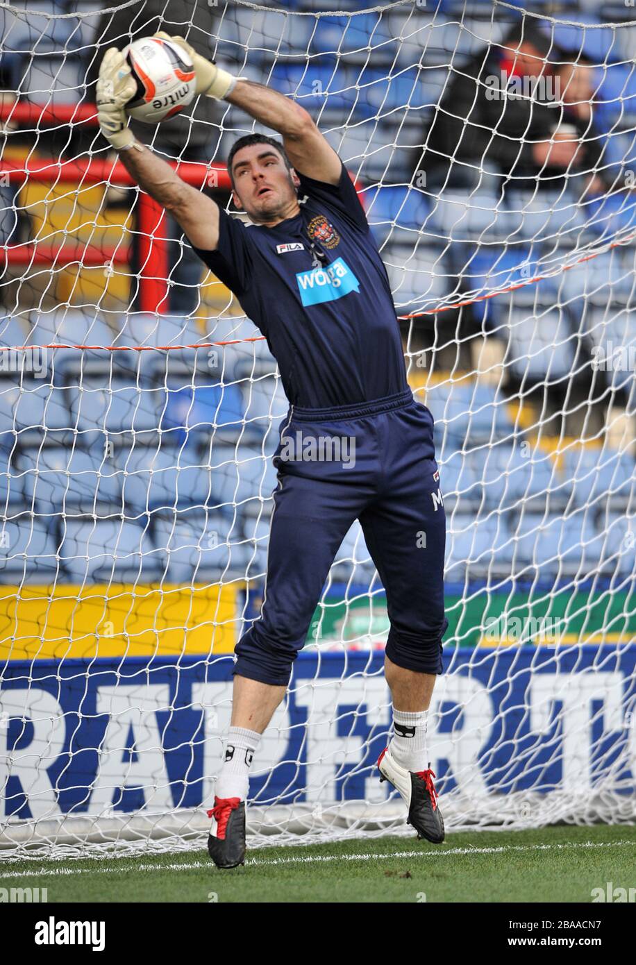 Matt Gilks, Blackpool goalkeeper Stock Photo - Alamy