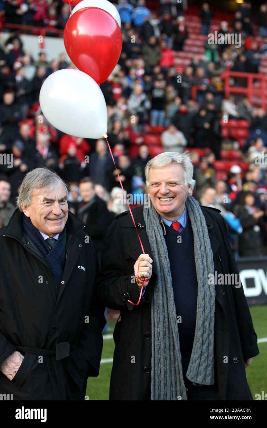 Former Charlton Athletic directors Sir Michael Grade and former player ...
