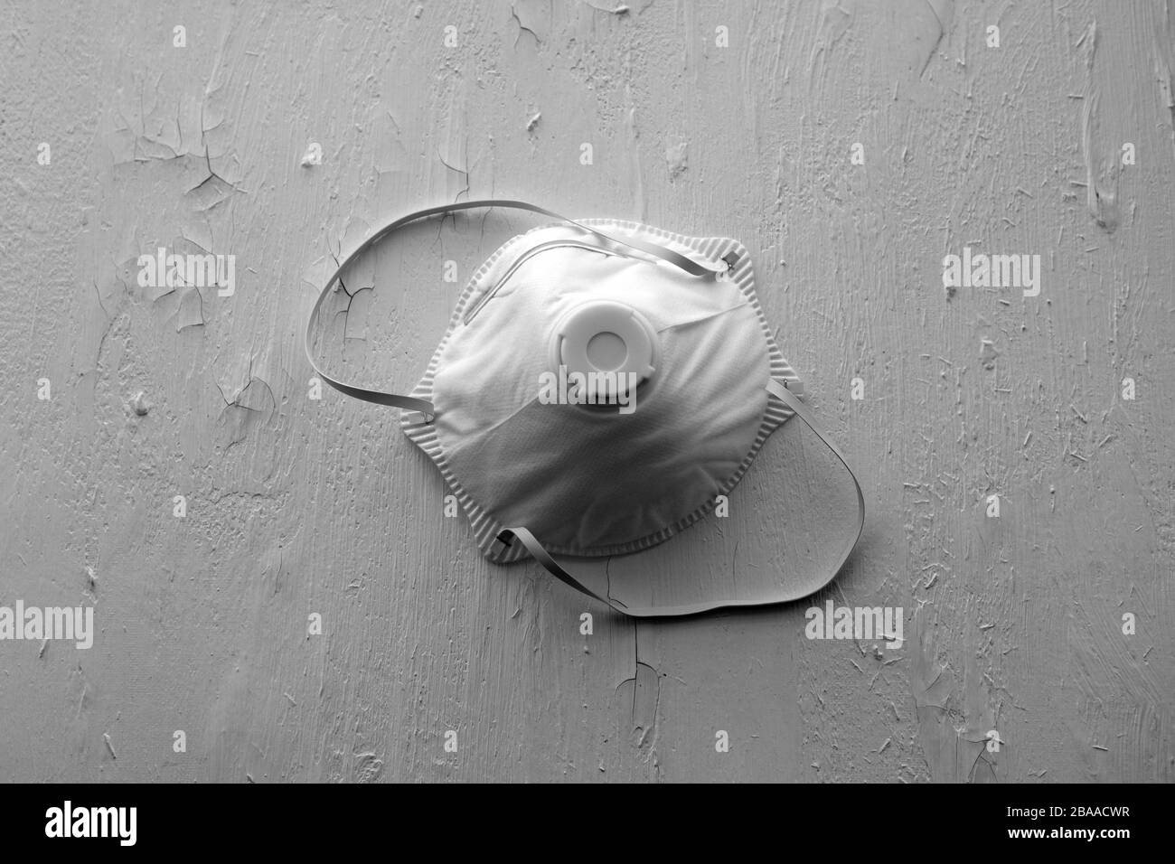 Anti virus protection mask ffp2 standart to prevent corona COVID-19 and ...