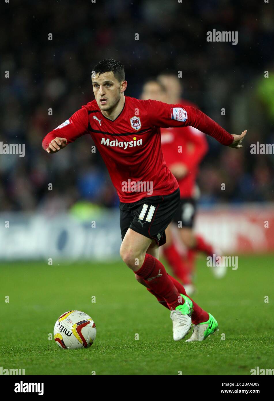 Cardiff City's Craig Conway Stock Photo - Alamy