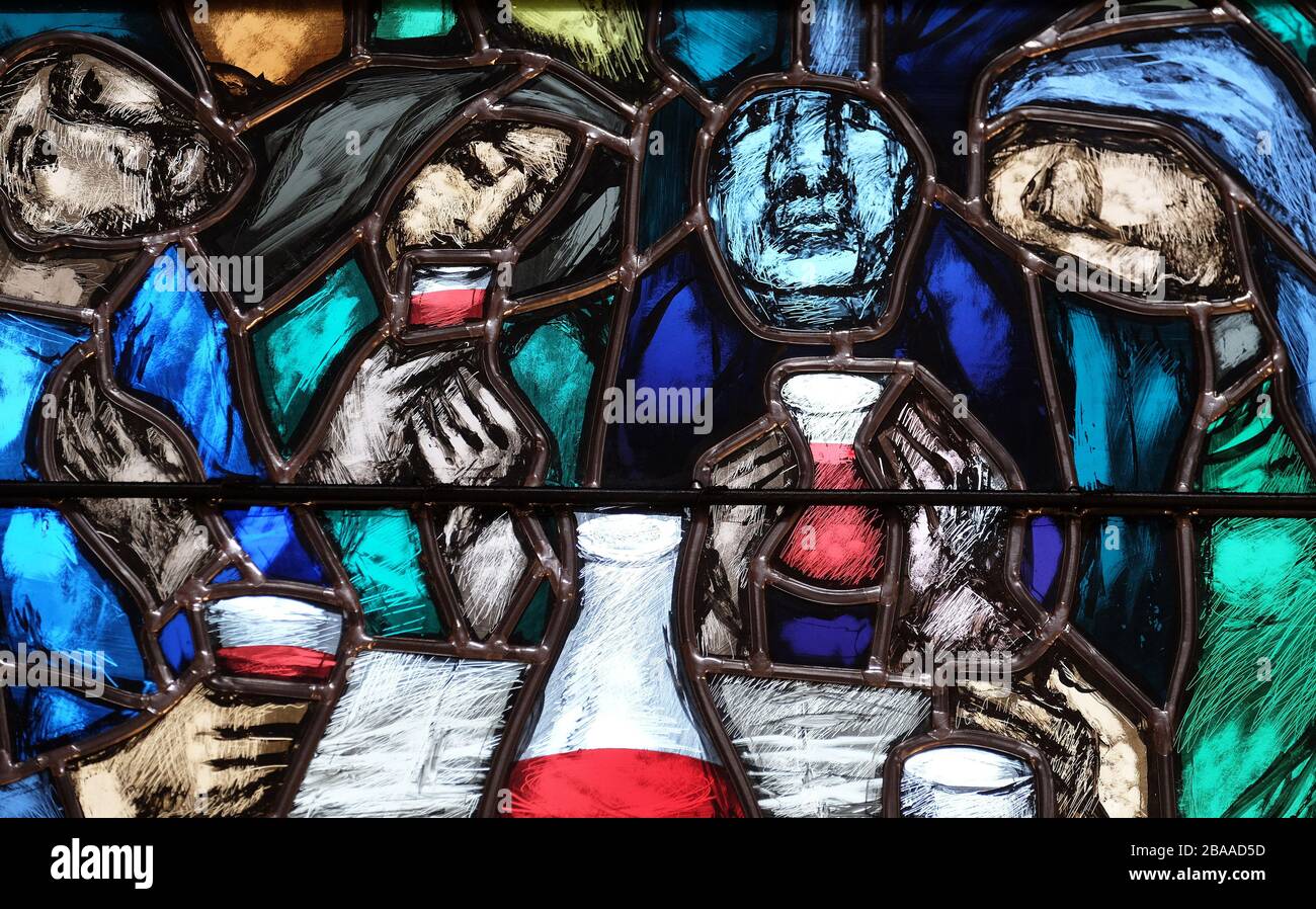 Spirit of God awakens a new life, both dead and alive, detail of ...