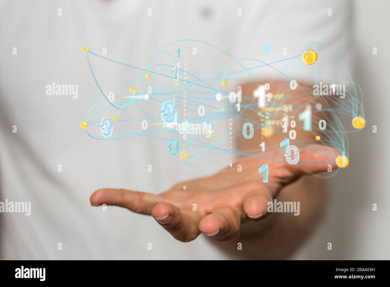 A abstract social network scheme, which contains business people Stock ...