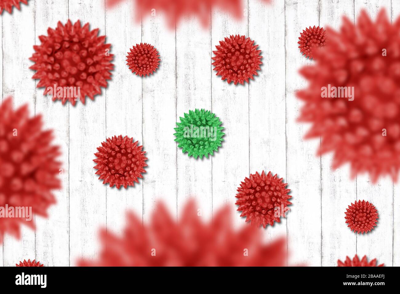 Viruses, symbolic photo, Viren, Symbolfoto Stock Photo - Alamy