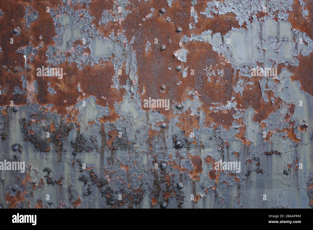 Rust patterns on old metal hi-res stock photography and images - Alamy