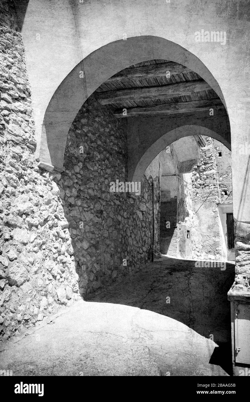 Access and walls Black and White Stock Photos & Images - Alamy