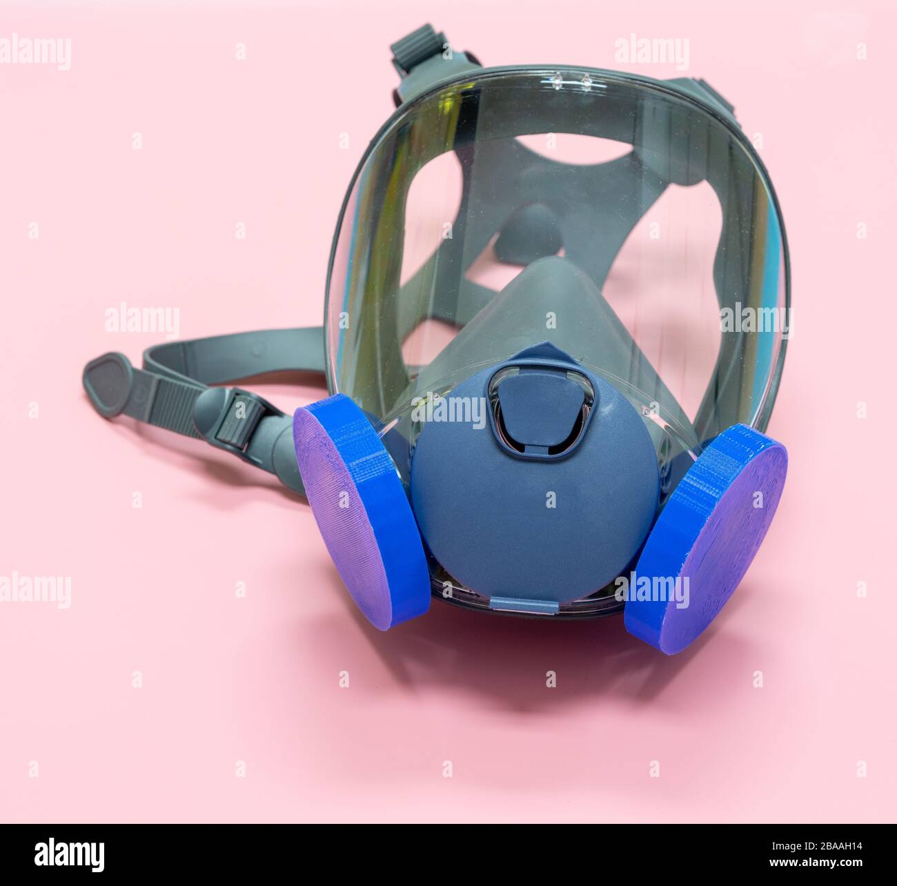 FULL FACE FACEPIECE BIO GAS MASK RESPIRATOR Stock Photo - Alamy