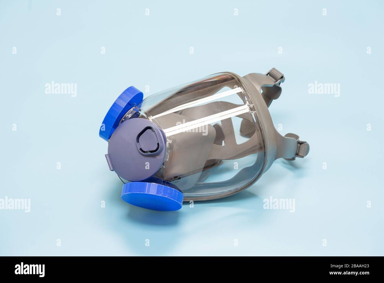 FULL FACE FACEPIECE BIO GAS MASK RESPIRATOR Stock Photo - Alamy