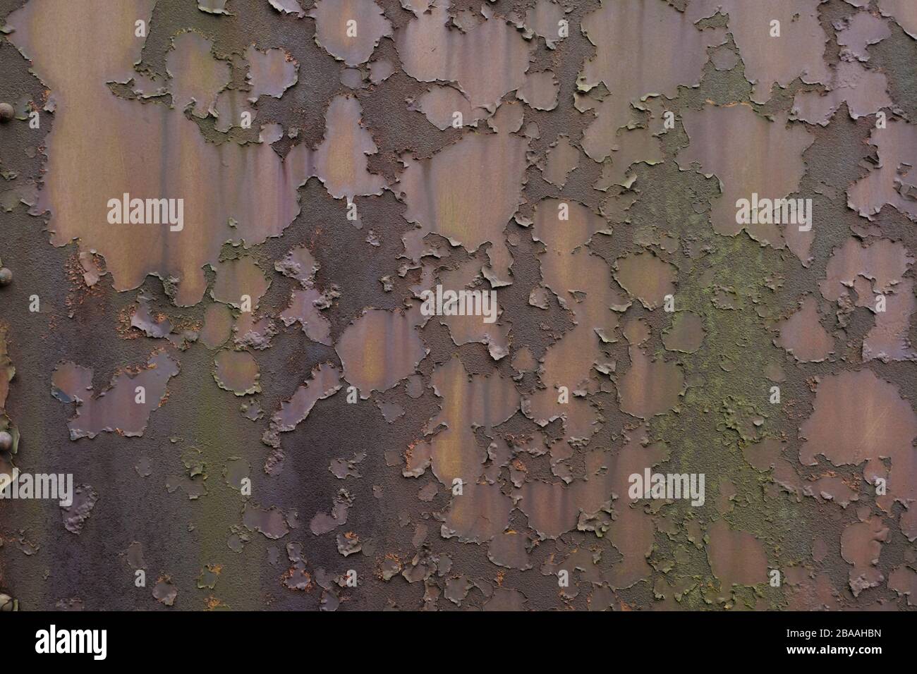 Rust flakes on a train Stock Photo - Alamy