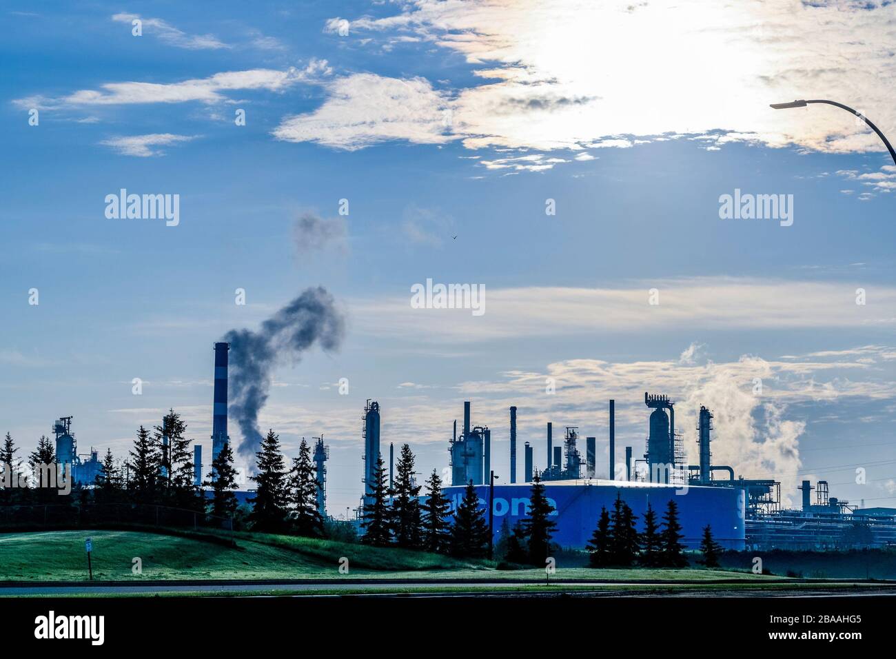 Strathcona oil refinery hi-res stock photography and images - Alamy
