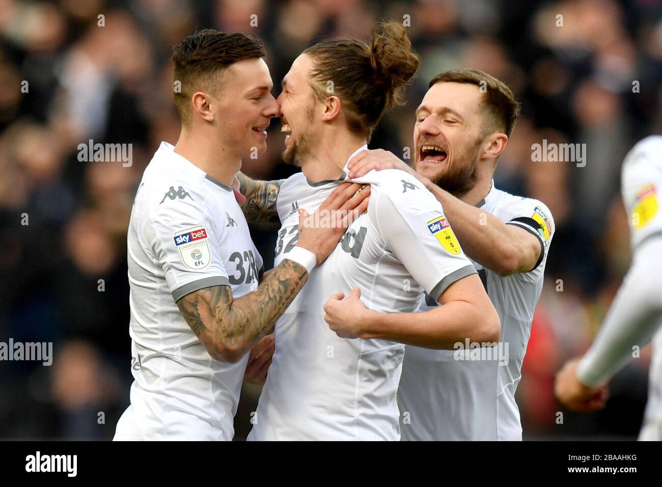 Leeds Uniteds Luke Ayling High Resolution Stock Photography and Images ...