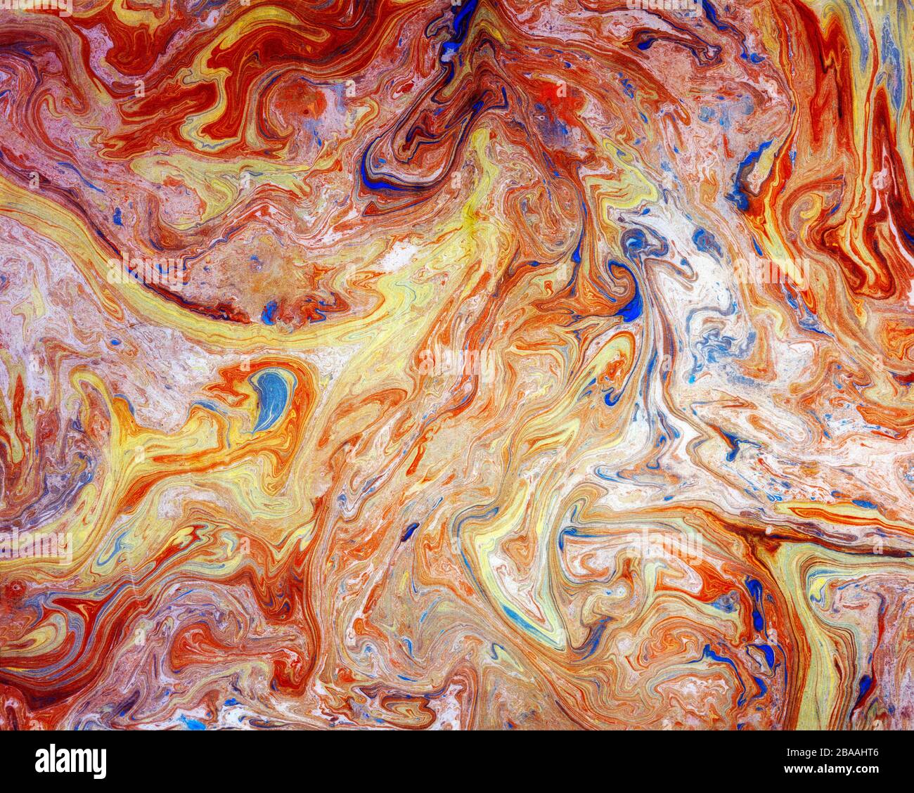 Colorful mixed paint Stock Photo - Alamy