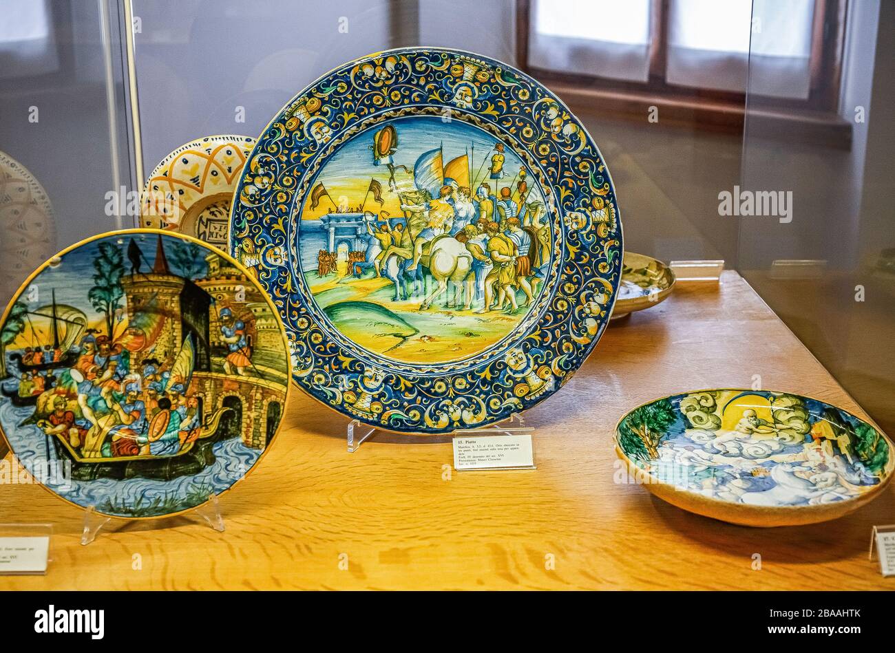 Italy - Emilia Romagna - Ravenna - National Museum - Urbania pottery ...