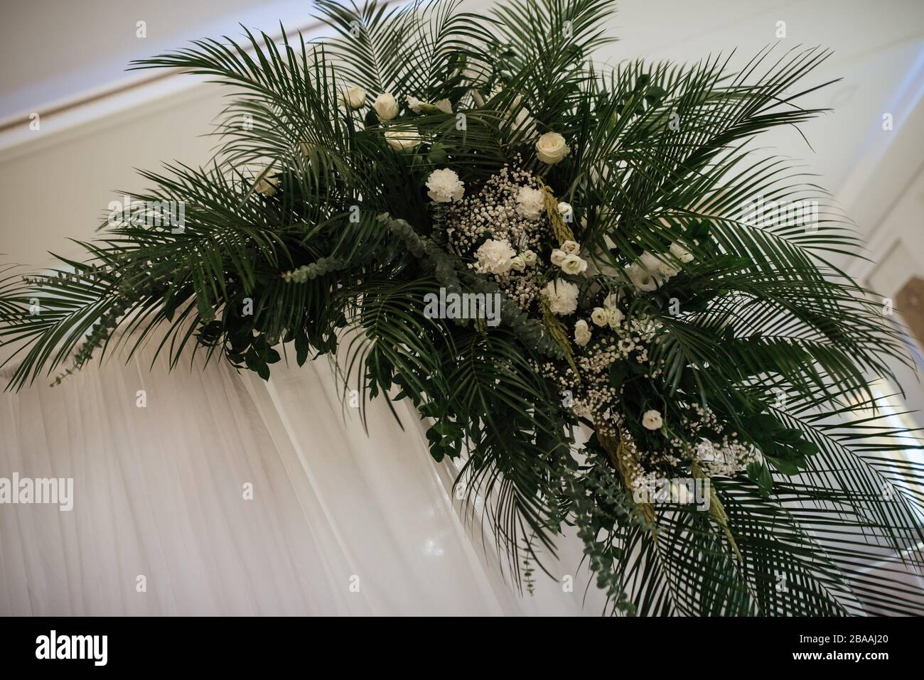 A beautiful floral arrangement for a special event Stock Photo - Alamy